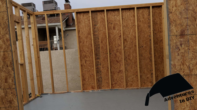 Building A Modern Shed – Part 5 – Installing The Wall Sheathing ...